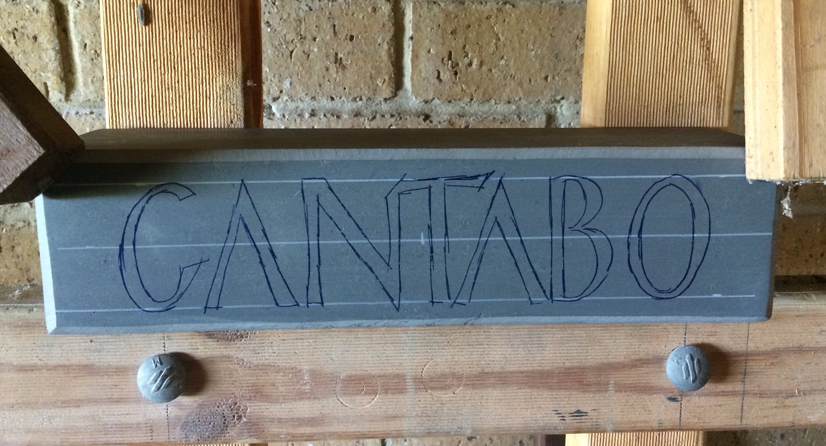 Recent letter carving in slate – ALL ABOUT CREATIVITY